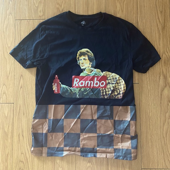 American Stitch | Tops | American Stitch Retro Vintage Rambo Tshirt ...